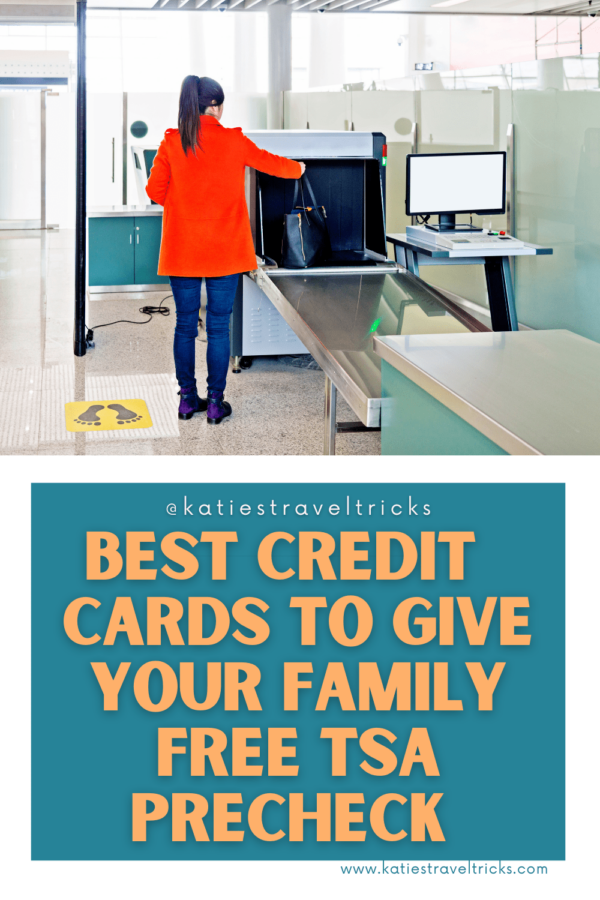 Credit Cards That Include TSA PreCheck and Global Entry - Katie's ...